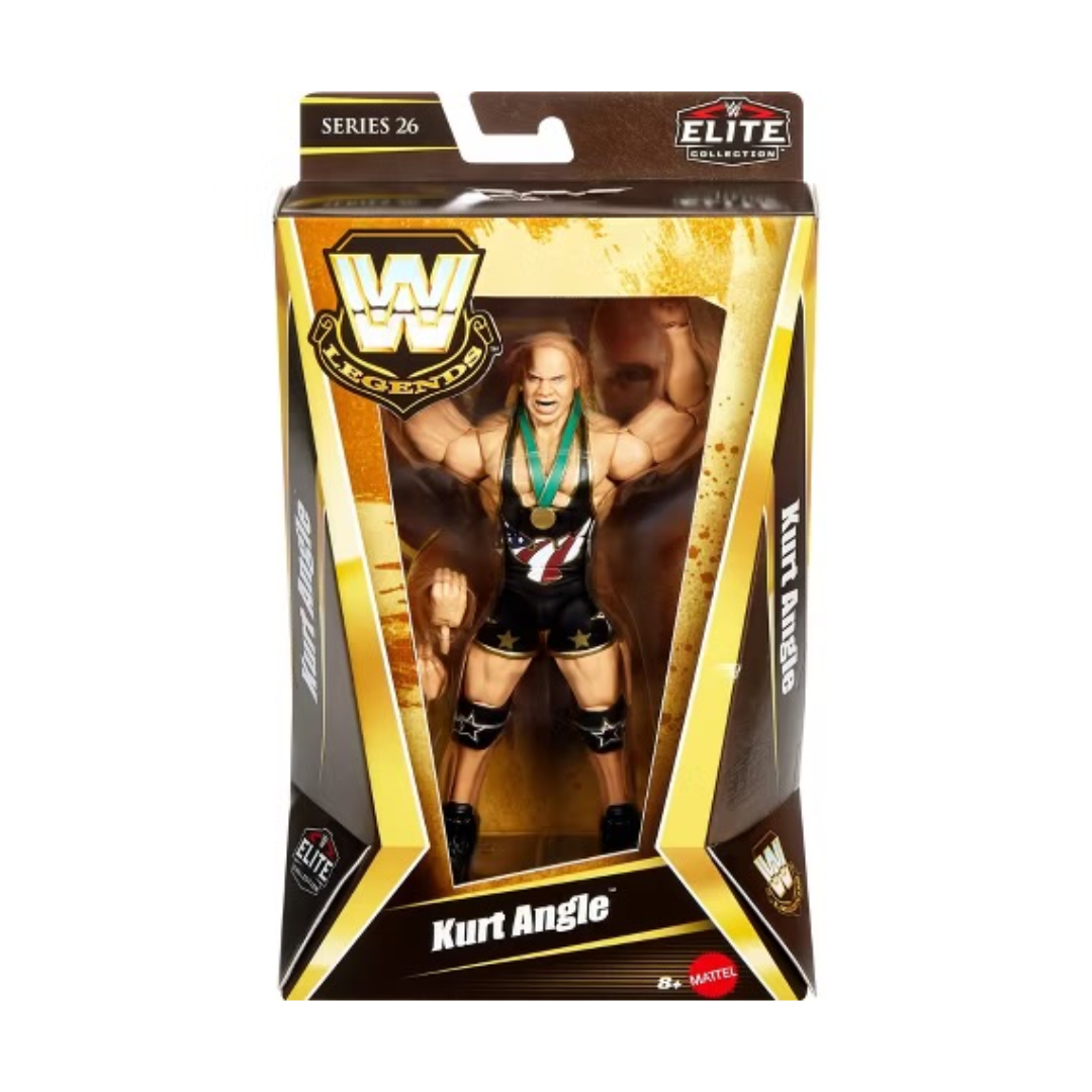 Kurt Angle (WWE Elite Legends, Mattel)| Bitz & Buttons