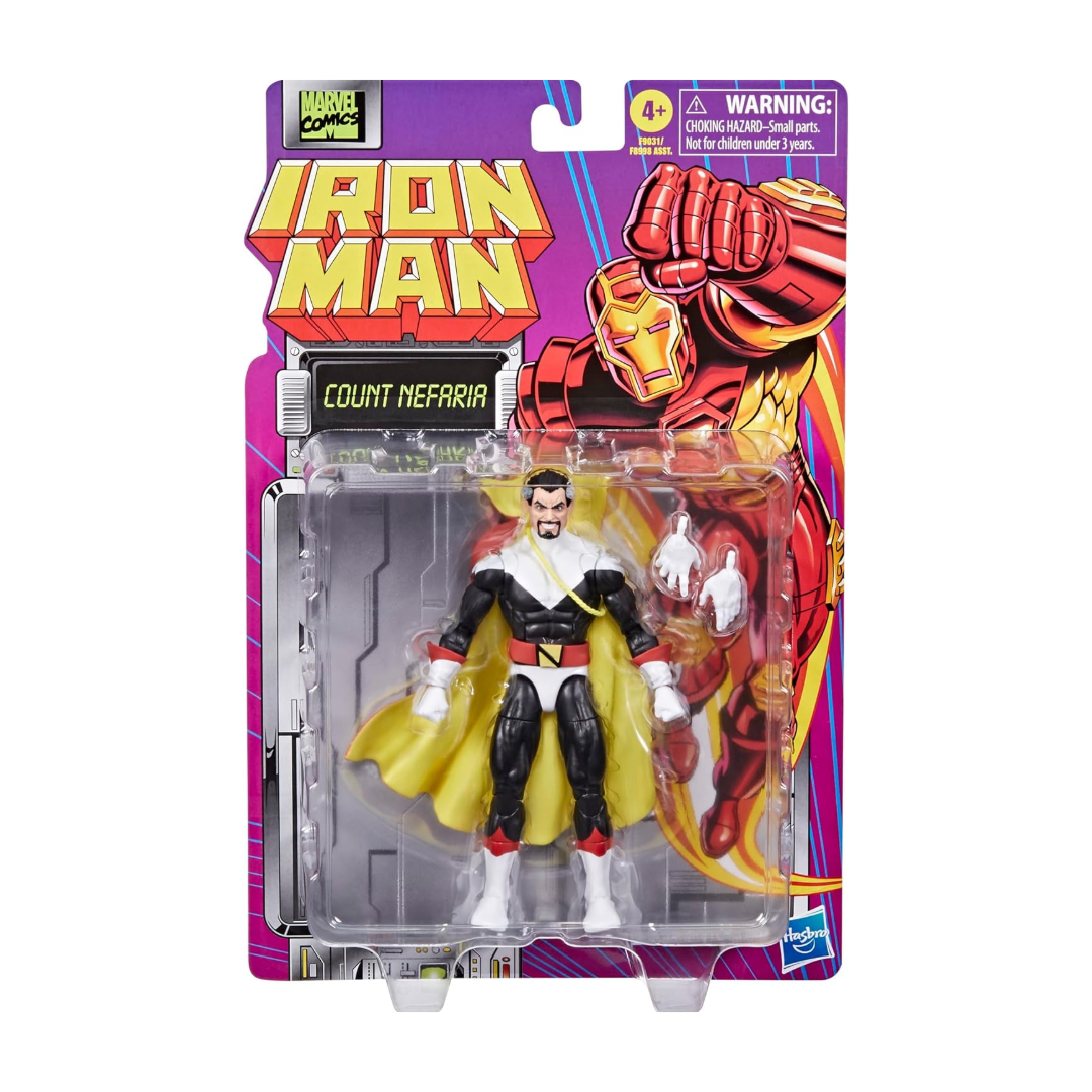 Count Nefaria (Marvel Legends Retro, Hasbro)| Bitz & Buttons