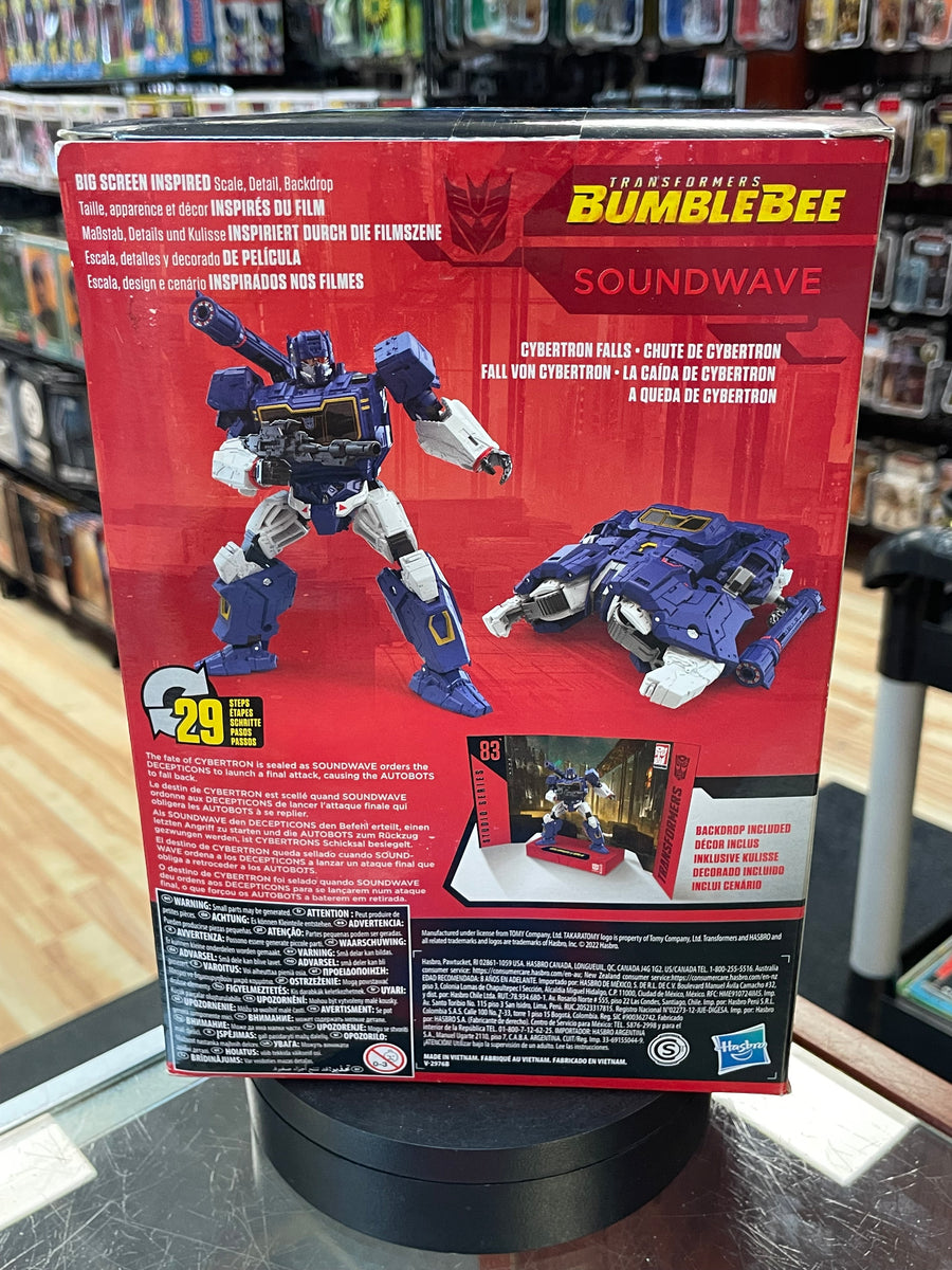 Soundwave SS-83 (Transformers Studio Series, Hasbro) **SEALED**| Bitz ...