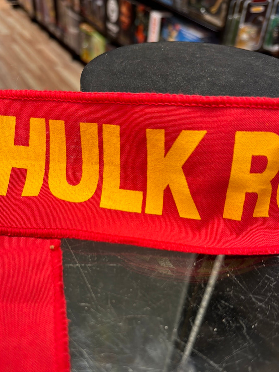 Hulk Hogan Hulk Rules Bandana 36” (Vintage WWF WWE, Titan Sports)| Bitz ...
