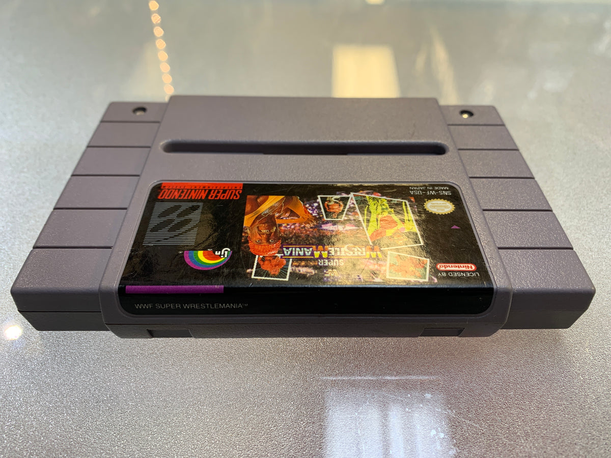 WWF Super Wrestle Mania (Nintendo SNES, Video Game) Tested Working ...