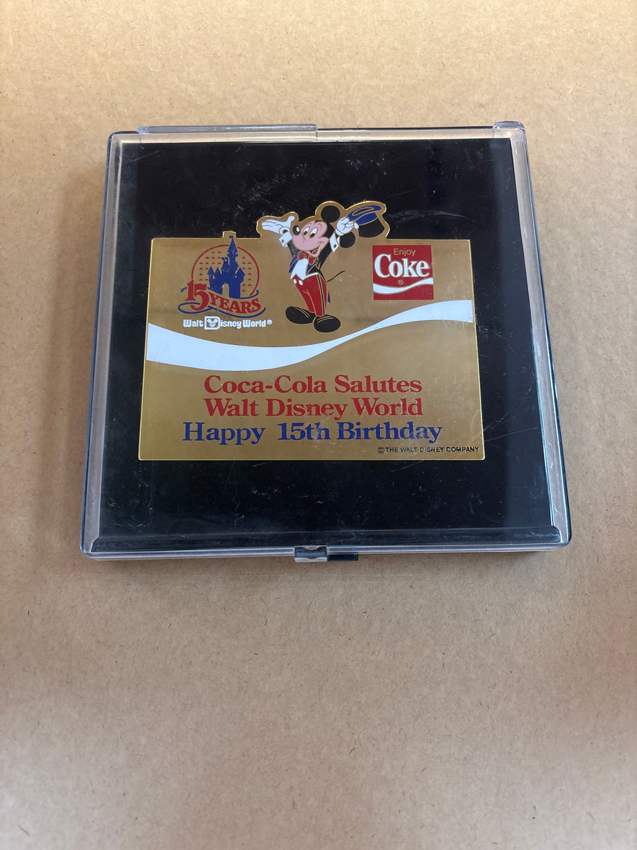 Coca-Cola Disney world 15th birthday(Walt Disney World, Pin Traders ...