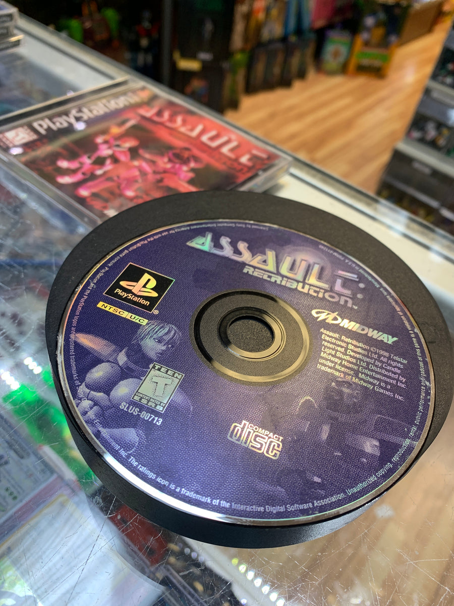 Assault Retribution (PS1 Playstation, Video Game) **TESTED**| Bitz ...