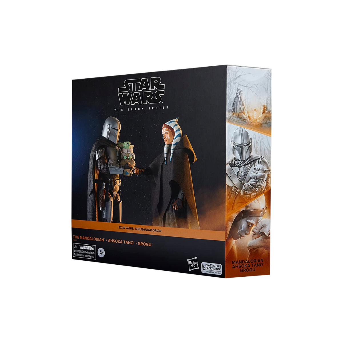 Mandalorian, Ahsoka, Grogu 3-Pack (Star Wars Black Series) | Bitz & Buttons