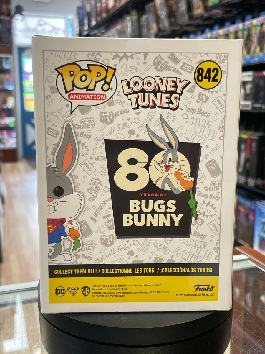 Bugs Bunny As Superman #842 (Funko Pop, Looney Tunes)| Bitz & Buttons