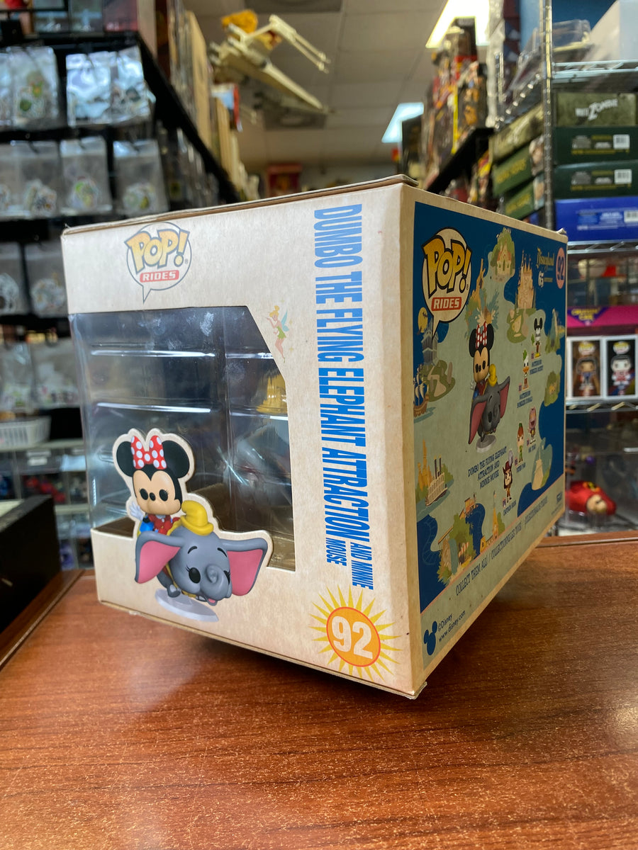 Minnie Mouse Flying Dumbo Elephant #92 (Funko Pop, Disneyland)| Bitz ...