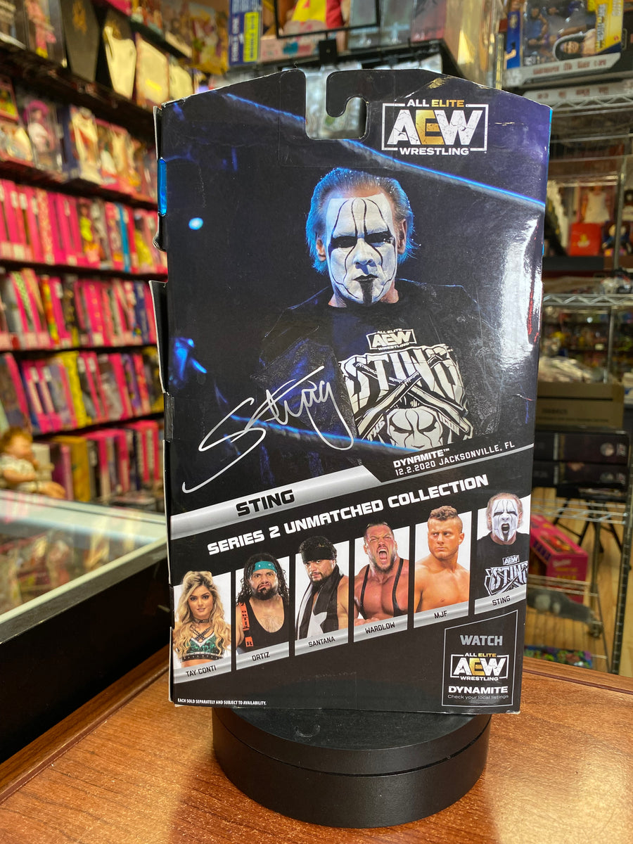 Sting #09 (AEW Luminare Collection, Jazwares) SEALED| Bitz & Buttons