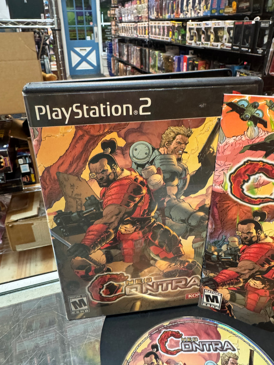 Neo Contra (Sony Playstation PS2, Video Game) **COMPLETE**| Bitz & Buttons