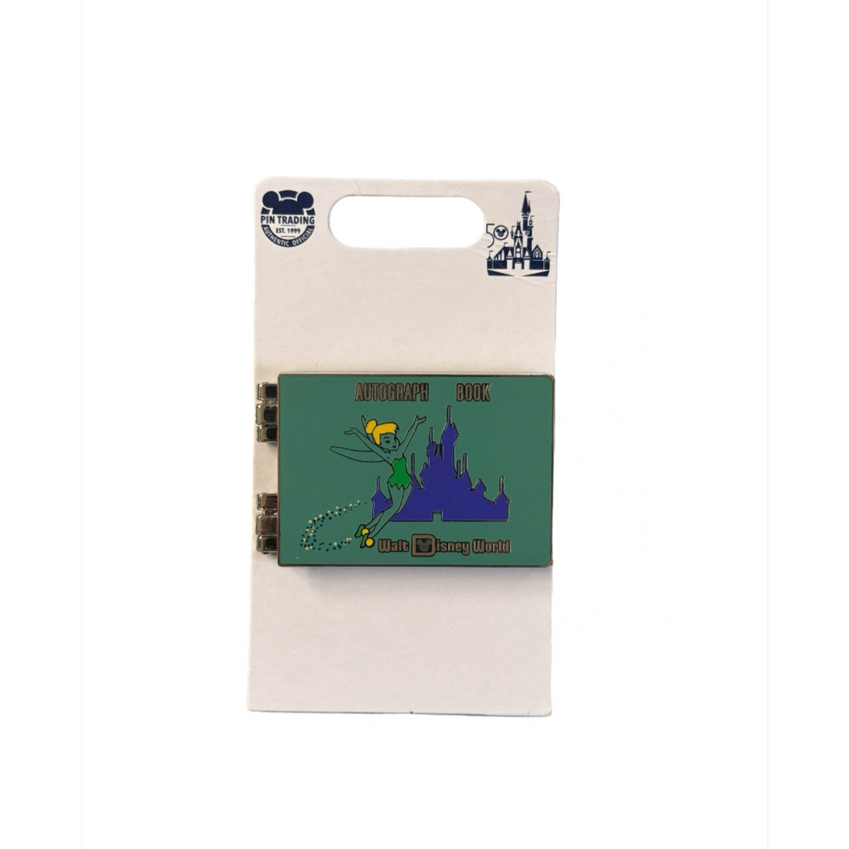 Tinkerbell Autograph Book Pin (Disney Parks, Peter Pan)| Bitz & Buttons
