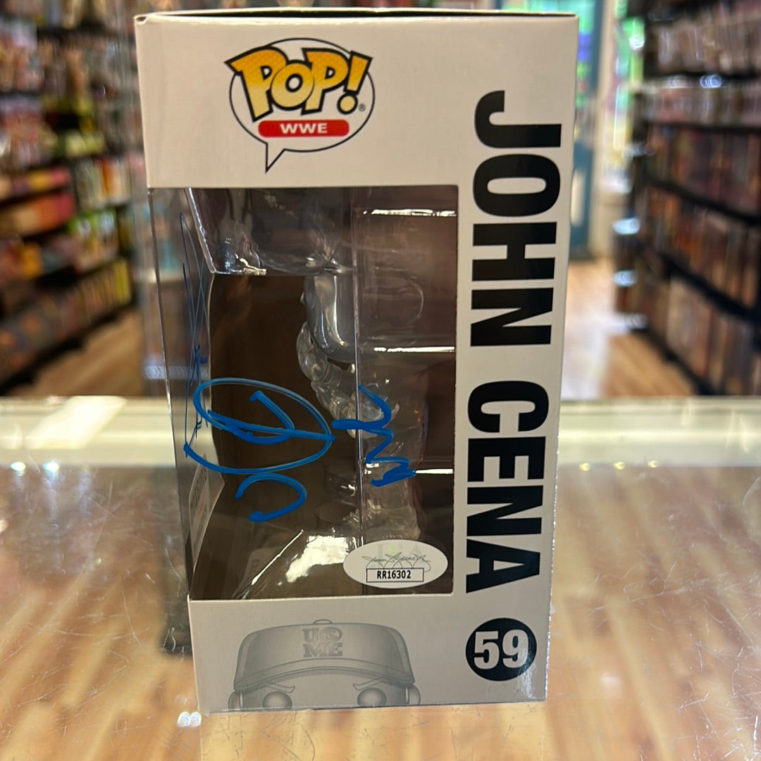 John Cena signed John Cena (Funko, WWE) *JSA*| Bitz & Buttons