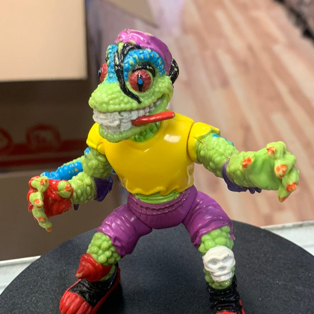 Mondo Gecko 0824 (Vintage TMNT NInja Turtles, Playmates) COMPLETE| Bitz ...