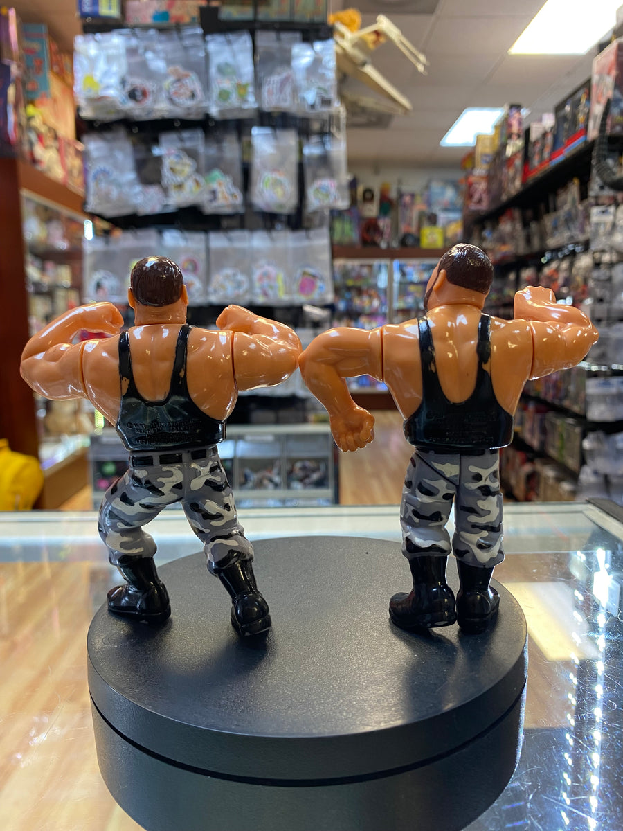 Luke & Butch The Bushwackers (Vintage WWF WWE, Hasbro)| Bitz & Buttons