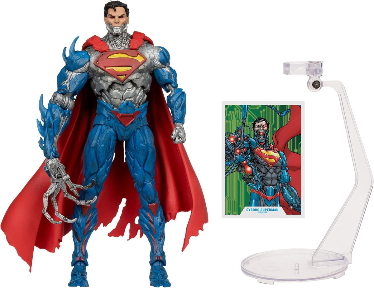 New 52 Cyborg Superman (DC Multiverse, McFarlane) | Bitz & Buttons