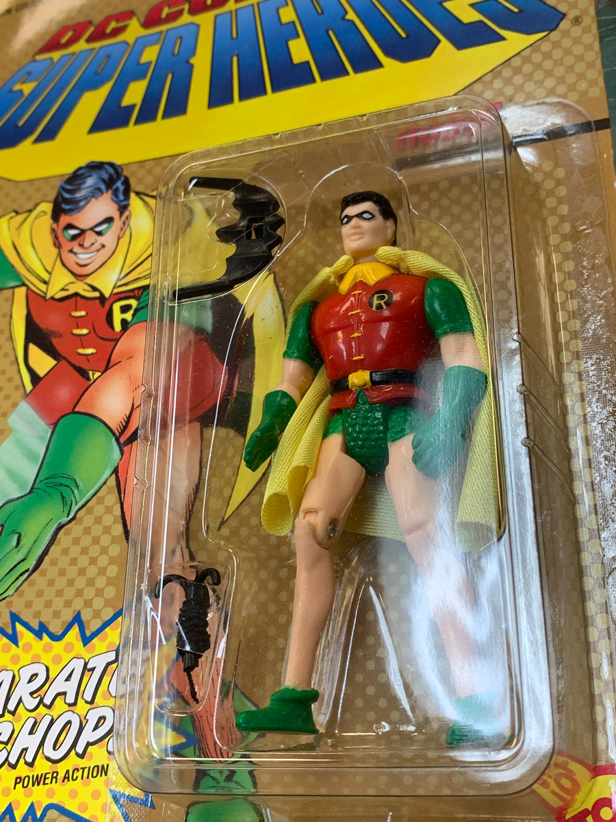 Robin with Karate Chop 0019 (VIntage DC Superheroes, Toybiz) SEALED ...