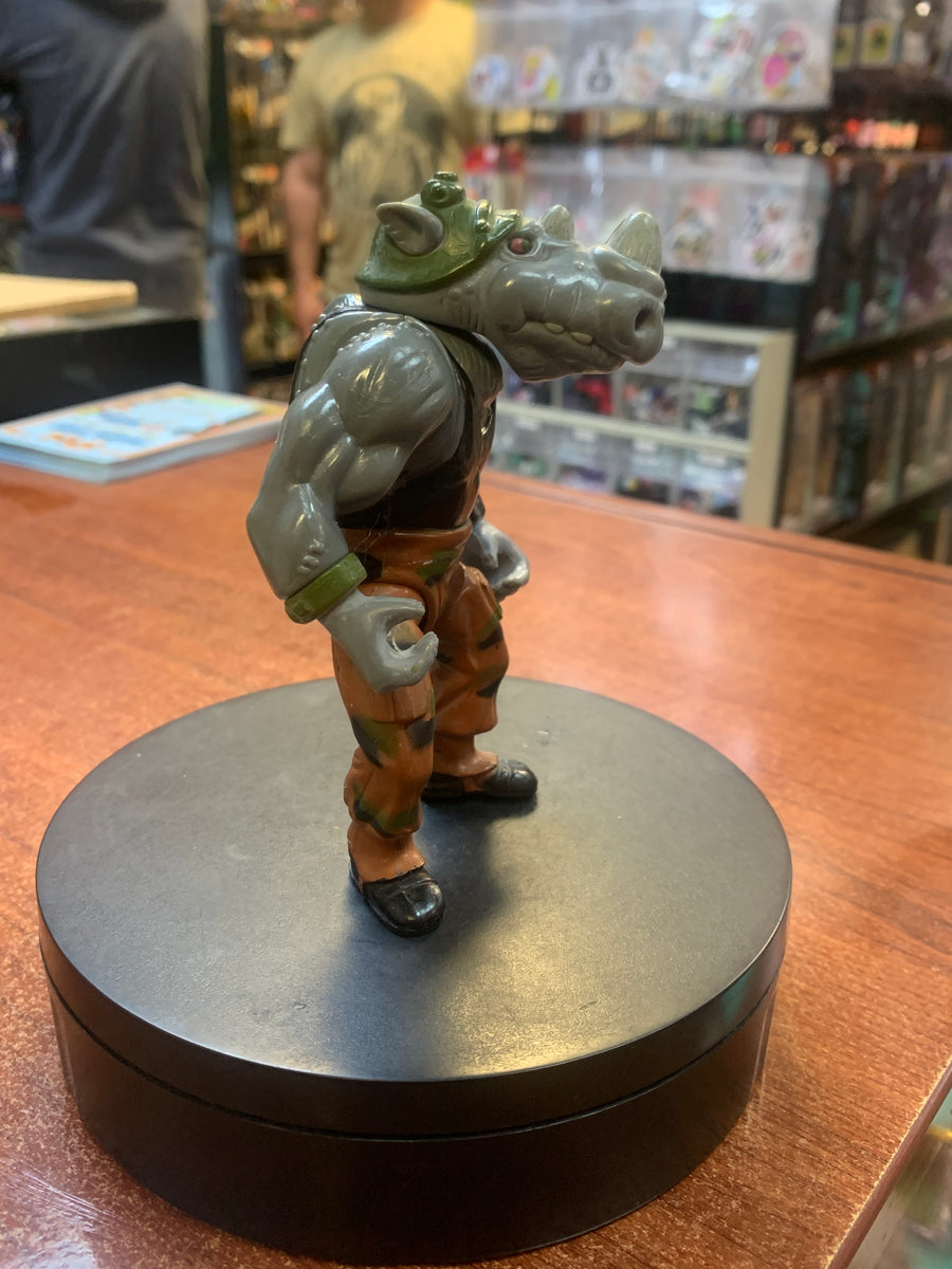 Hard Head Rocksteady 0651 (Vintage TMNT Ninja Turtles, Playmates) **CO ...