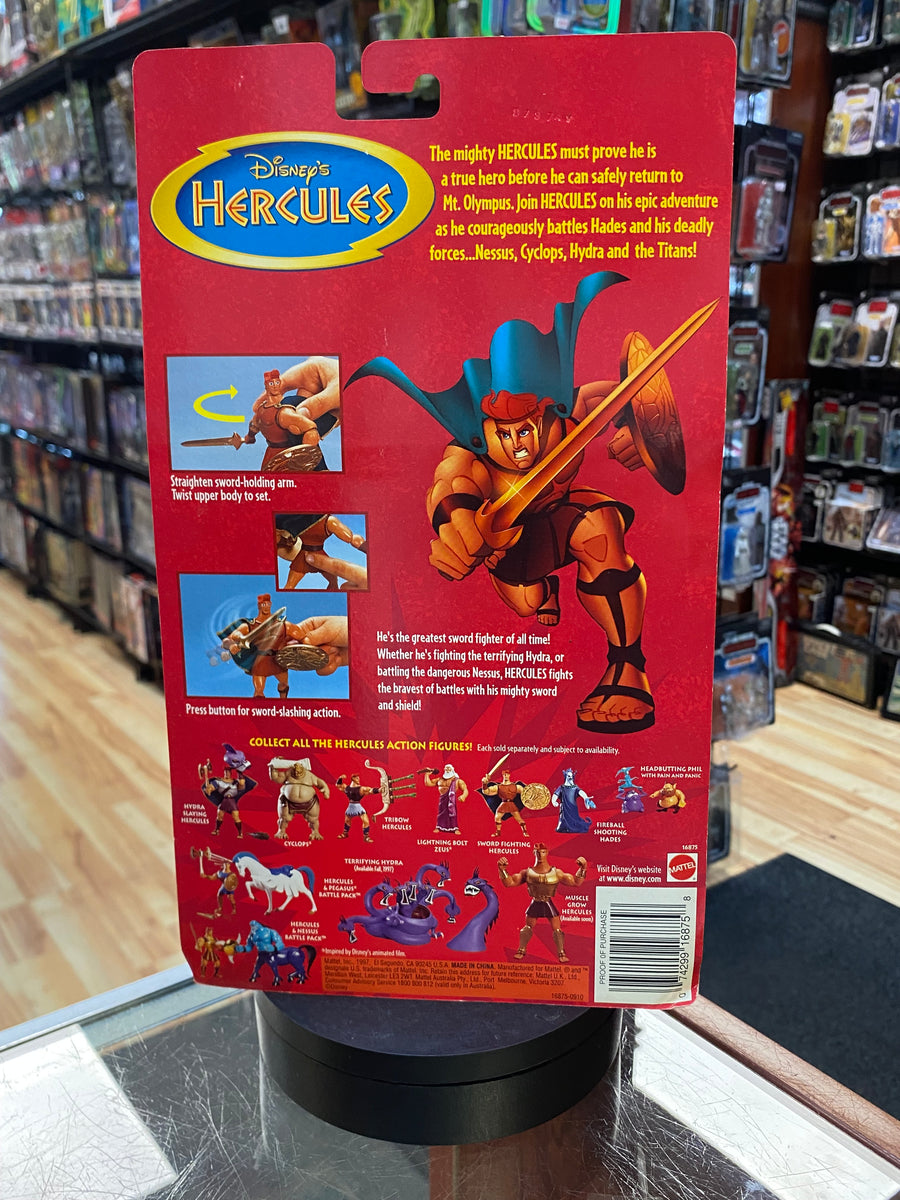 Sword Fighting Hercules (Vintage Disney Hercules, Mattel) SEALED| Bitz ...