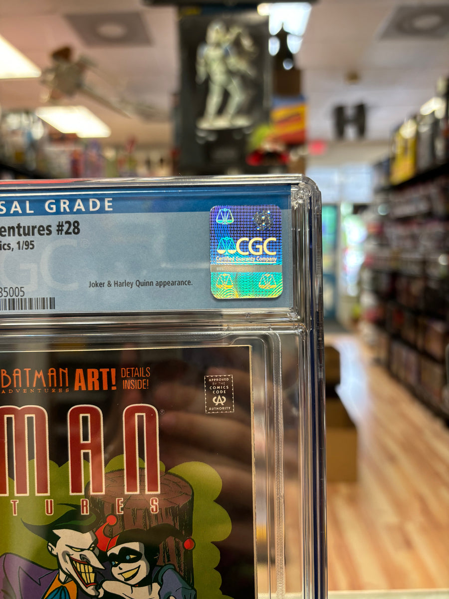 The Batman Adventure #28 (CGC Graded 9.6 White, DC Comics) **Joker/Har ...