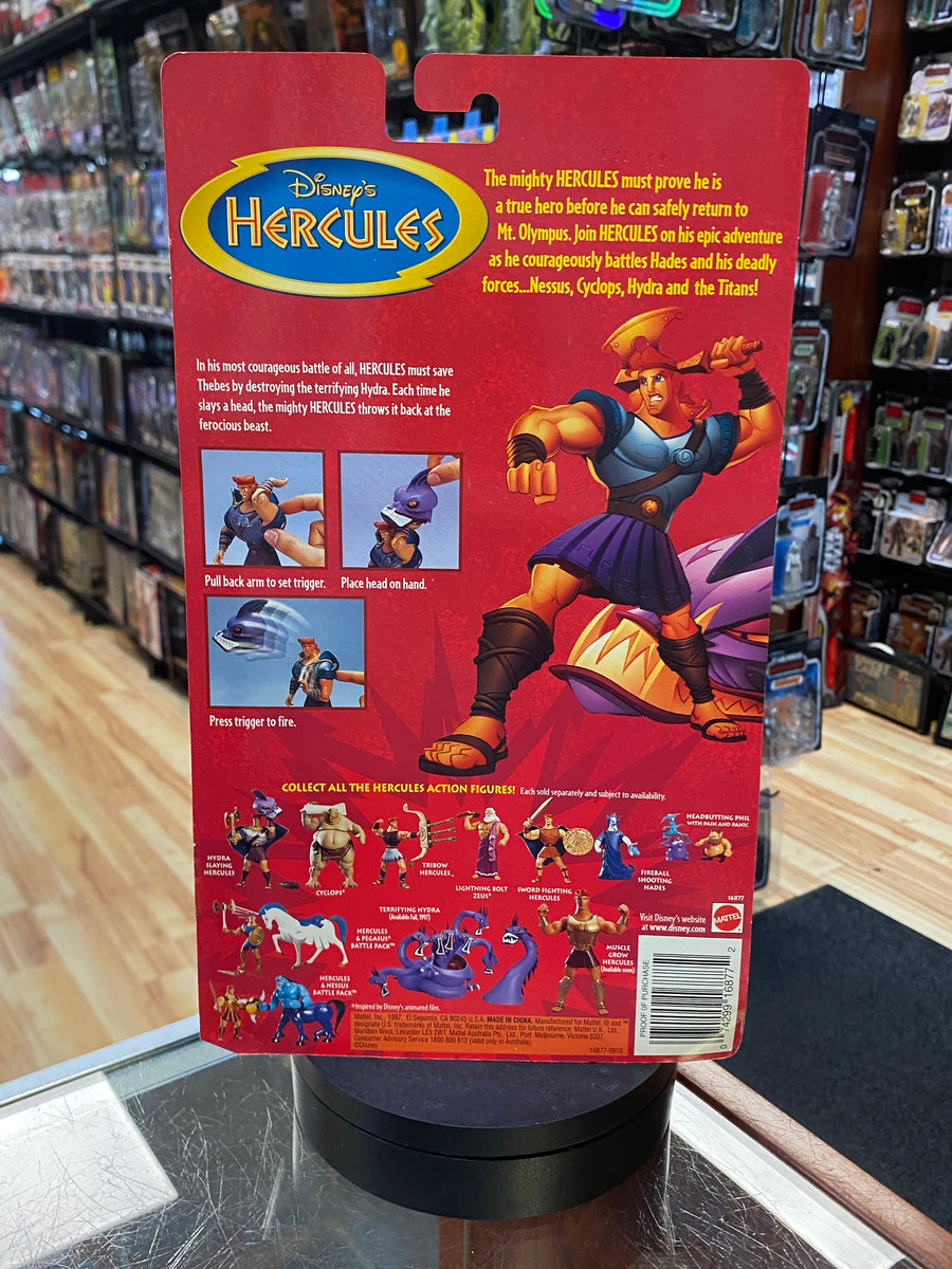 Hydra Slaying Hercules (Vintage Disney Hercules, Mattel) SEALED| Bitz ...
