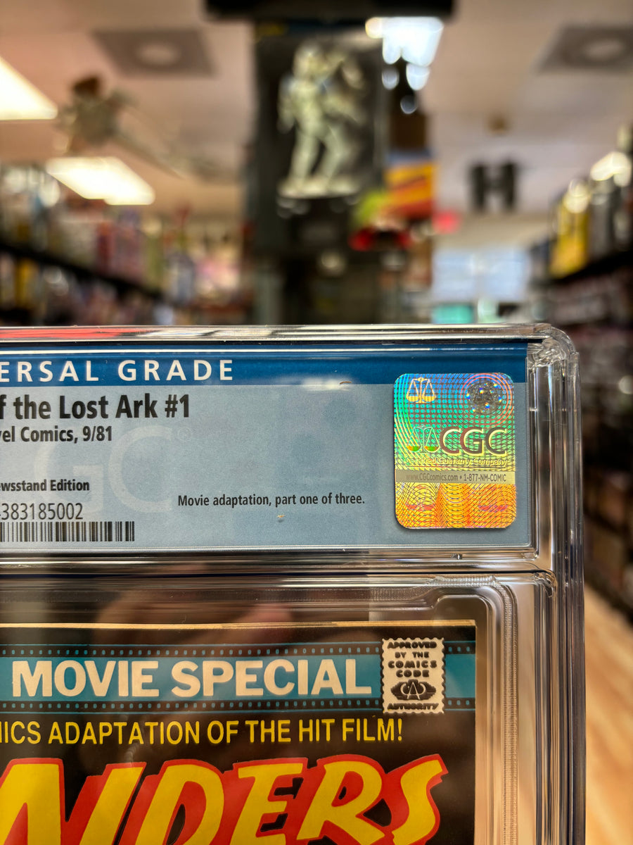 Raiders of the Lost Ark #1 (CGC Graded 9.0 White, Indiana Jones)| Bitz ...