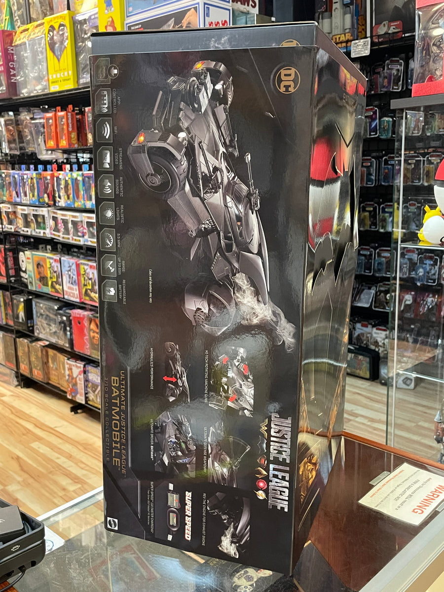 DC Ultimate Justice League RC Batmobile 1/10 Scale (Batman, Mattel) SE ...