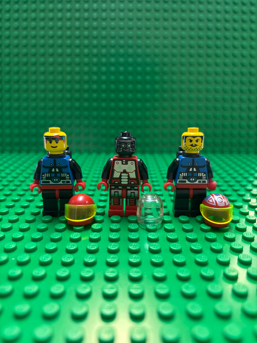 Lunar Launch Site Spyrius MiniFigs (Lego Minifig, Vintage) | Bitz & Buttons