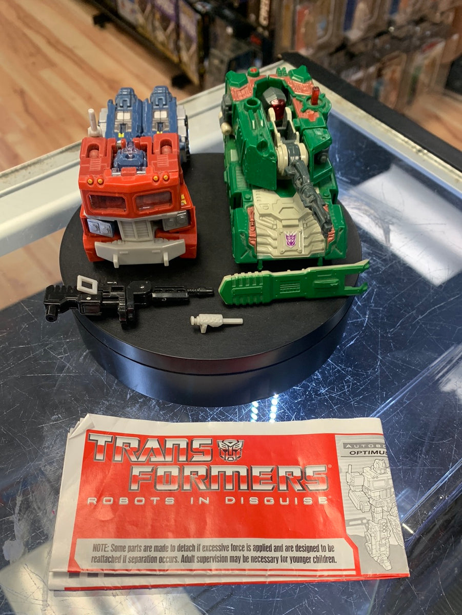 RID Megatron & Optimus Prime (Transformers Core Class, Hasbro)| Bitz ...