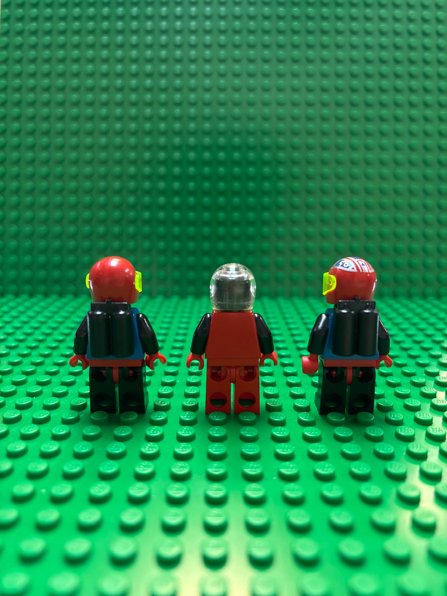 Lunar Launch Site Spyrius MiniFigs (Lego Minifig, Vintage) | Bitz & Buttons