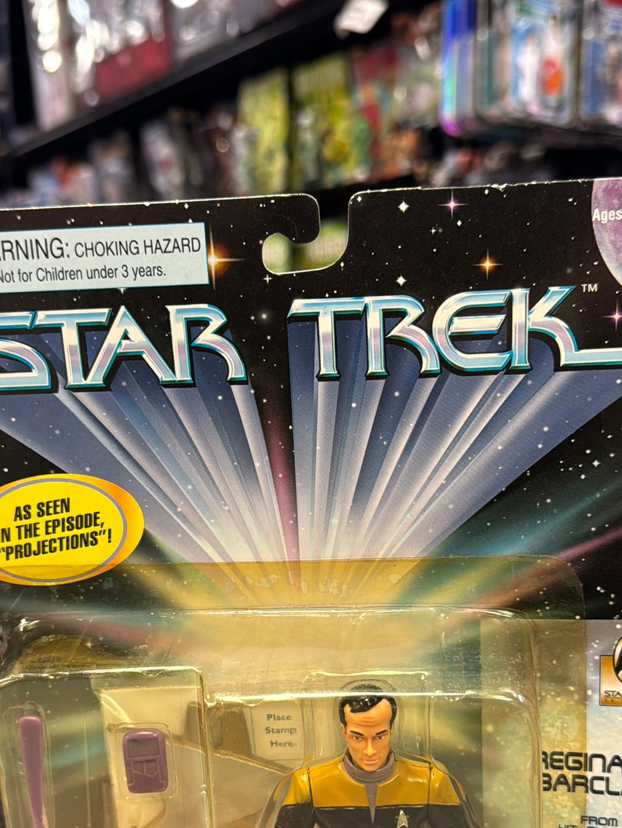 LT Reginald Barclay LE 3,000 (Vintage Star Trek, Playmates) SEALED ...