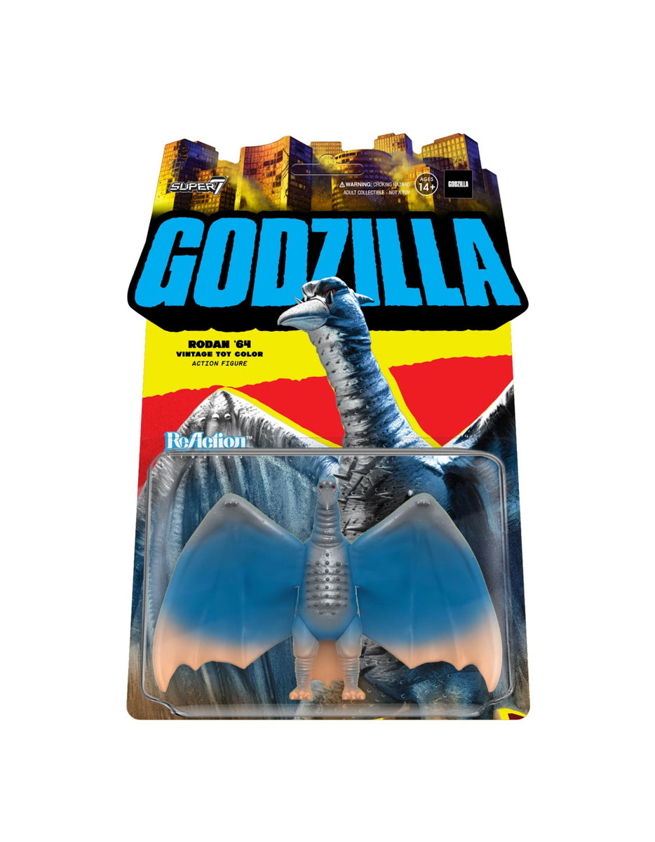 Rodan 64 Toy Recolor (Super7 ReAction, TOHO)| Bitz & Buttons
