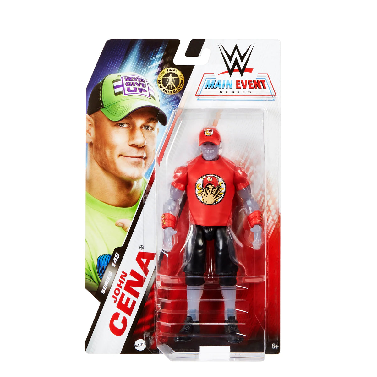 Translucent John Cena Chase (WWE Main Event, Mattel)| Bitz & Buttons