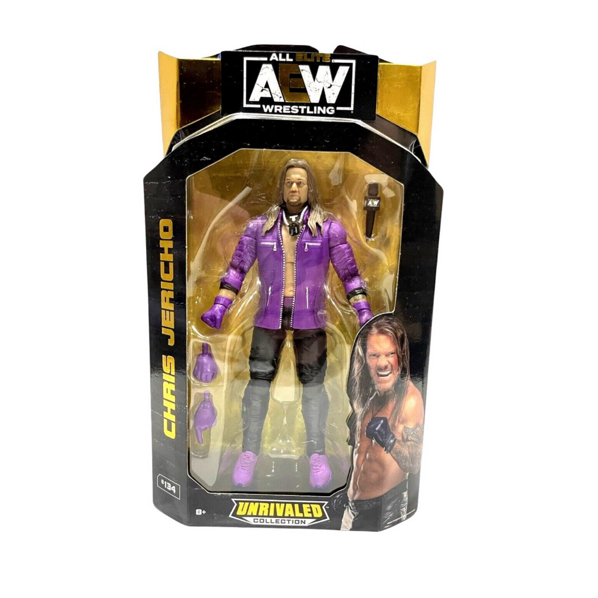 Chris Jericho #124 (AEW Unrivaled, Jazwares) Walmart Exclusive | Bitz ...
