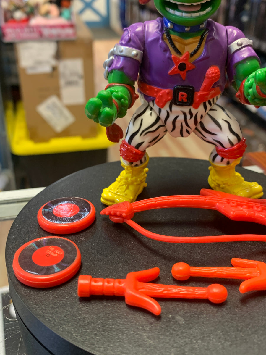 Heavy Metal Raph 4406 (Vintage TMNT Ninja Turtles, Playmates) COMPLETE ...