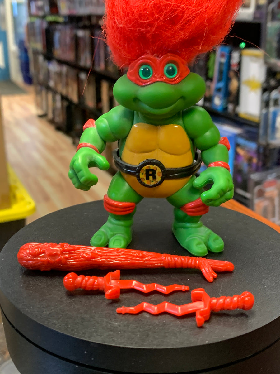 Troll Raphael 4416 (Vintage TMNT Ninja Turtles, Playmates) COMPLETE ...