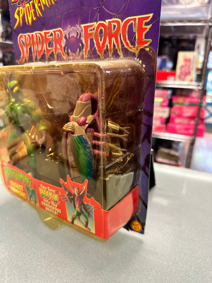 Beetle Insect Armor (Vintage Marvel Spider-Man Spider Force, Toybiz ...