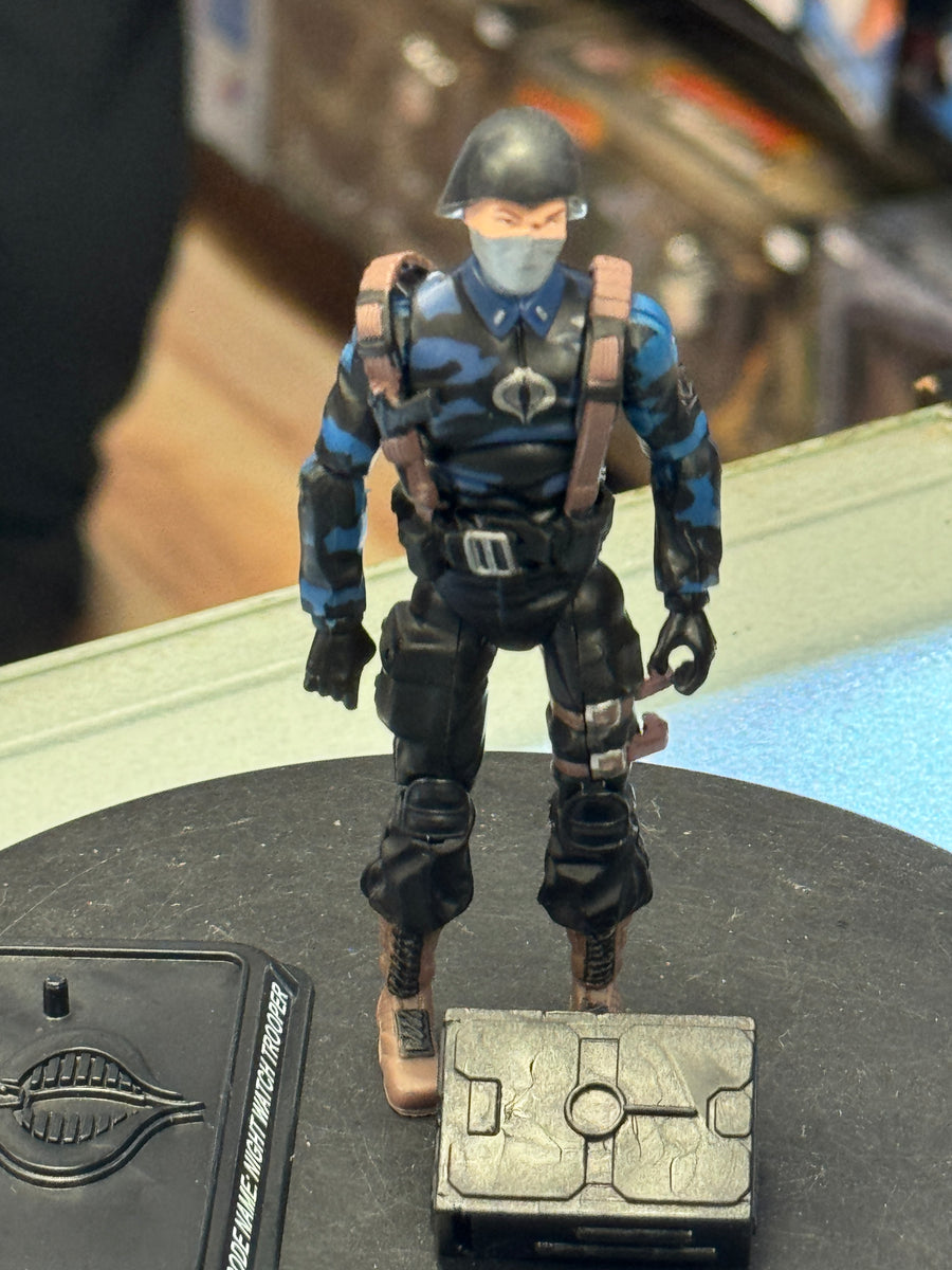 Night Watch Trooper with Shotgun Accessories (Vintage GI Joe 25th Anni ...