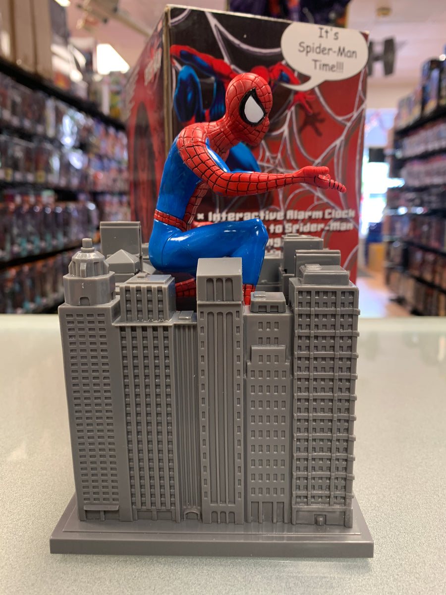 Spider-Man Alarm Clock (Marvel Spider-Man, Tek Time) Open Box| Bitz ...
