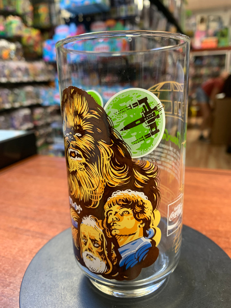 Chewbacca Glass Cup (Vintage Star Wars, Burger King)| Bitz & Buttons