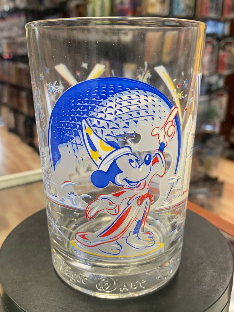 Epcot Mickey 25th Anniversary(Vintage Happy Meal Glasses,Walt Disney ...