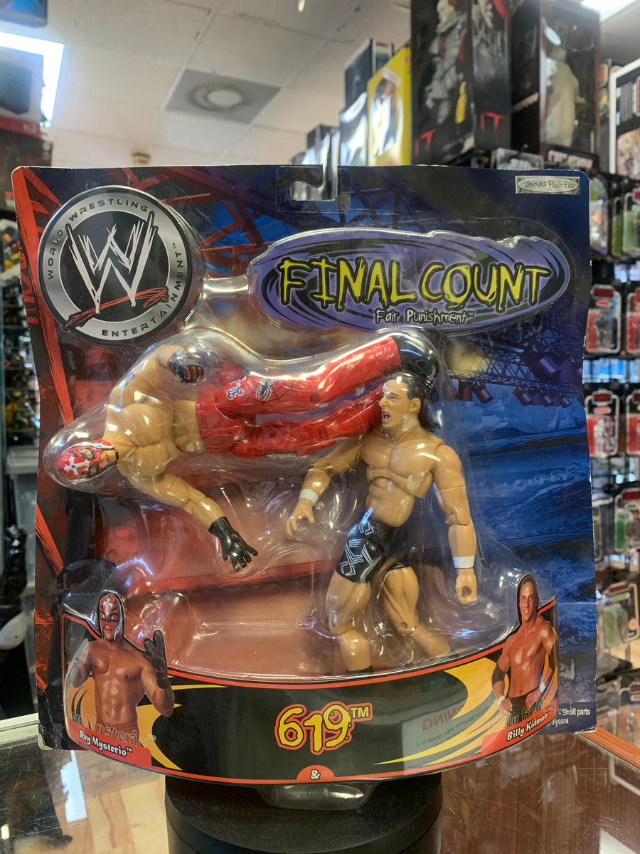 Rey Mysterio & Billy Kidman 619(WWE Final Count ,Jakks Pacific) 5261 ...