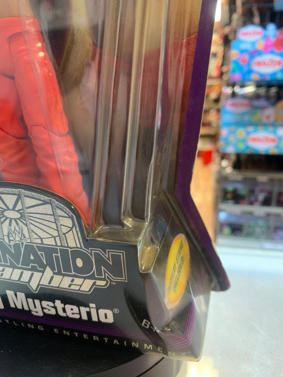 Rey Mysterio Elimination Chamber Orange Mask 5281(WWE Basic, Mattel ...