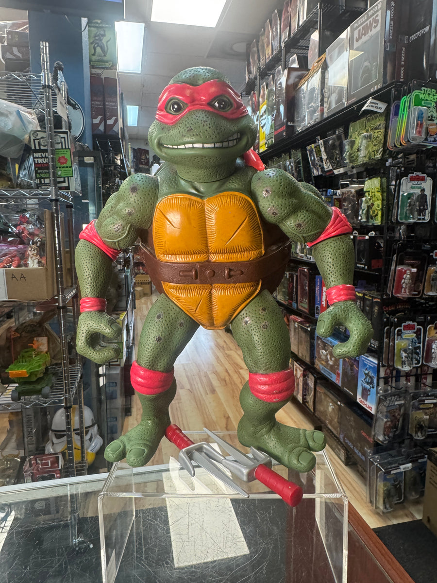 Giant Rapahel 12" (Vintage TMNT Ninja Turtles, Playmates)| Bitz & Buttons