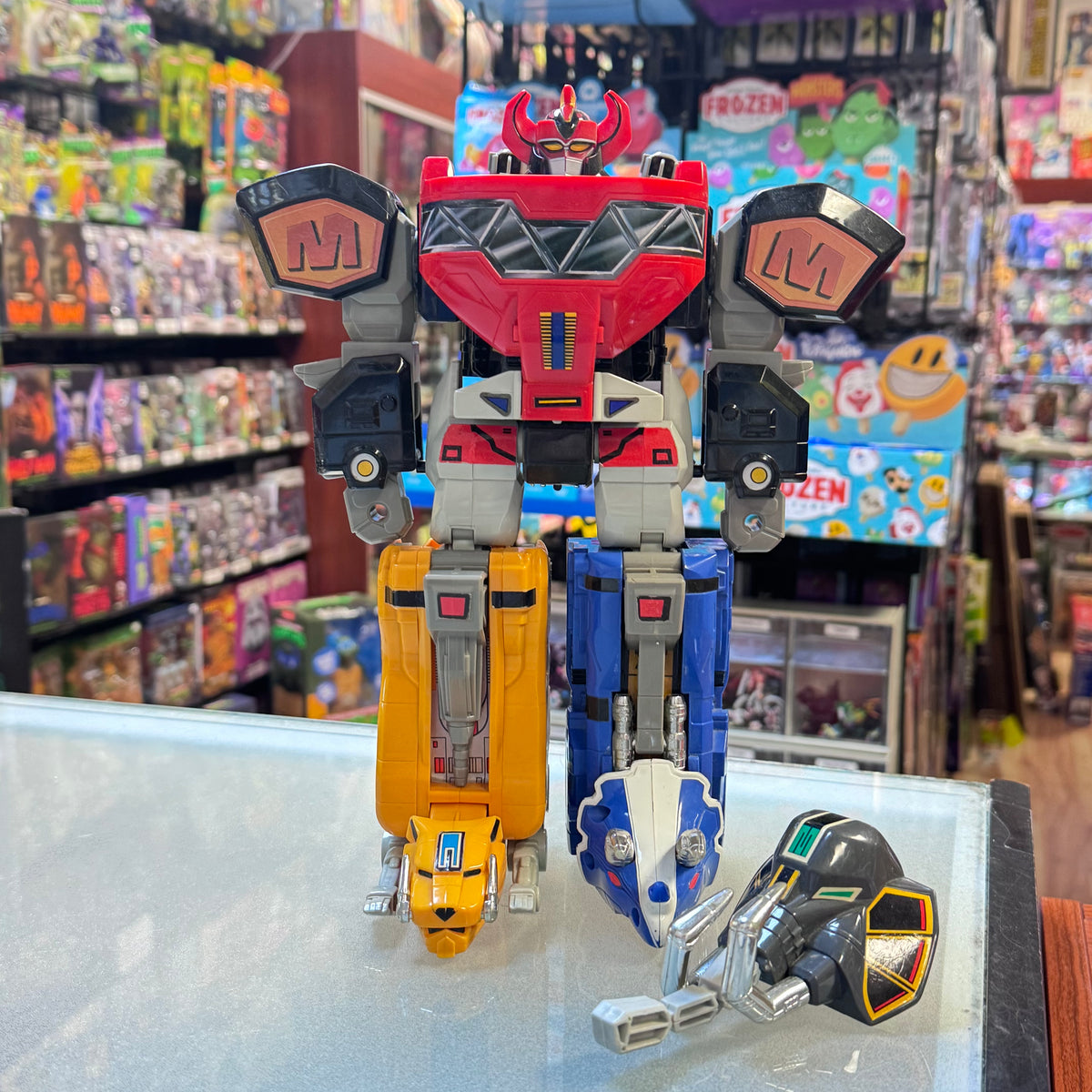 Megazord with Accessories (Vintage MMPR Power Rangers, Bandai)| Bitz ...