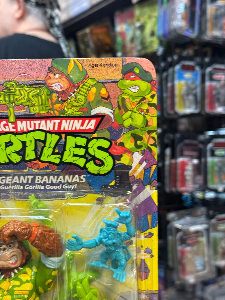 Sgt Bananas (Vintage TMNT Ninja Turtles, Playtmates) SEALED | Bitz ...