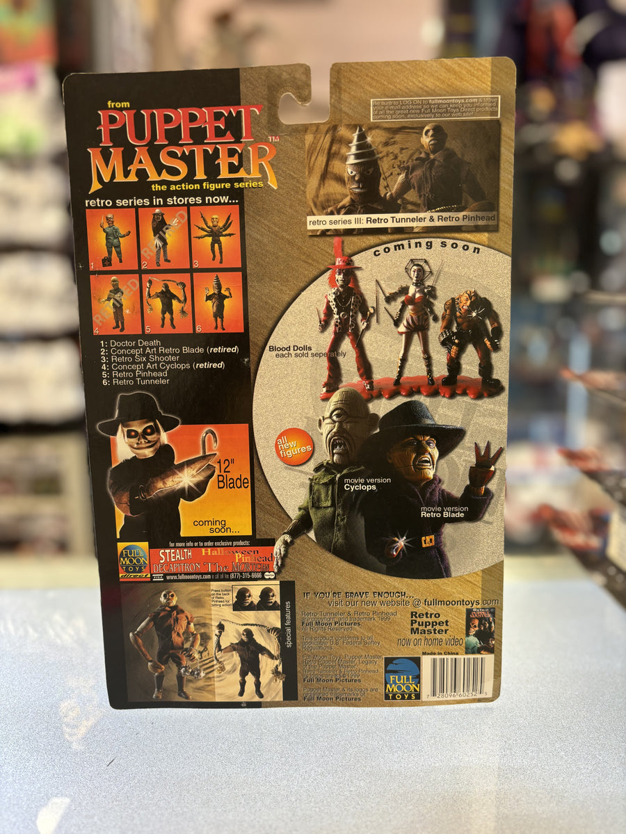 Retro Pinhead (Vintage Puppet Master, Full Moon Toys)| Bitz & Buttons