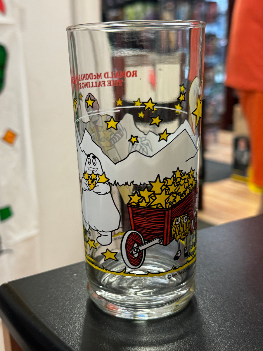 Ronald McDonald Saves Falling Star (Vintage Happy Meal Glasses ...