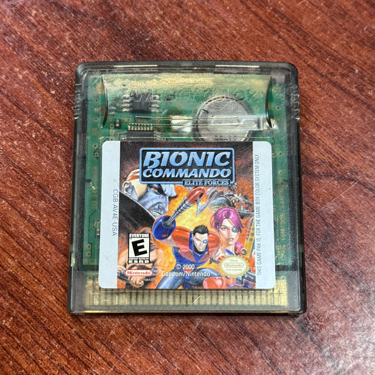 Bionic Commando Elite Forces (Nintendo Gameboy Color, Video Game ...