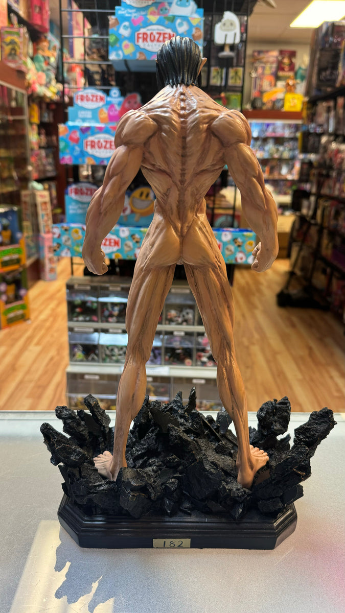 Eren Yeager Attack Titan Statue (Black Art Studios, Attack on Titan ...