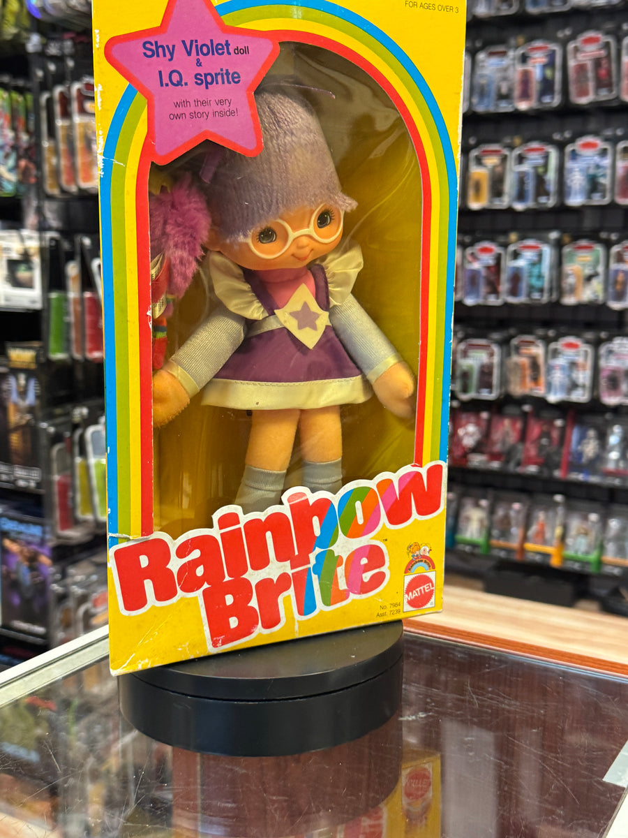Shy Violet Doll with IQ Sprite (Vintage Rainbow Brite, Mattel) **NEW O ...