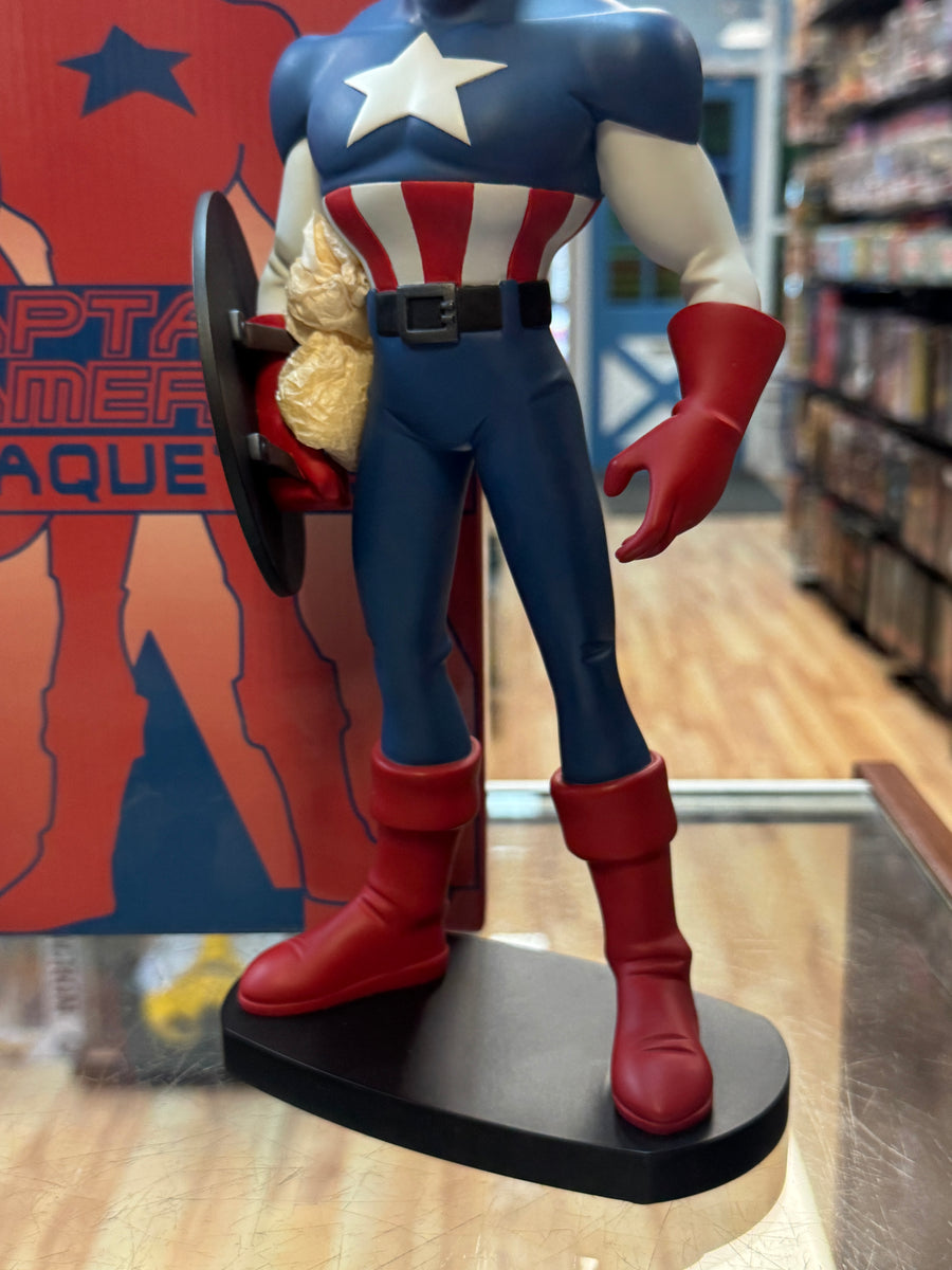 Captain America Maquette Statue (Marvel X-Men Evolution, Hard Hero ...