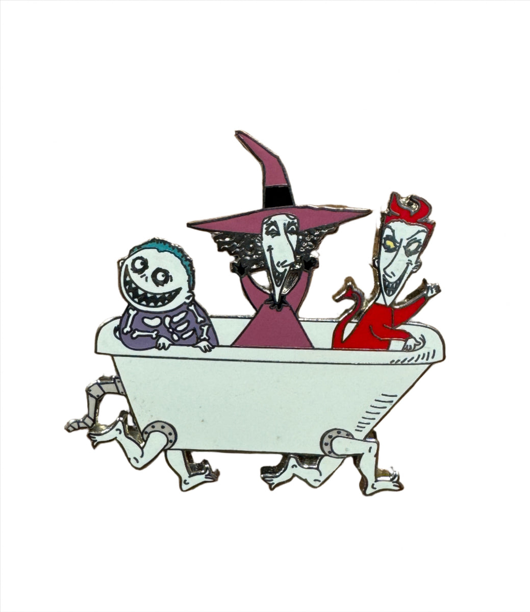 Lock Shock Barrel Tub Pin (Walt Disney World, Pin Traders)| Bitz & Buttons